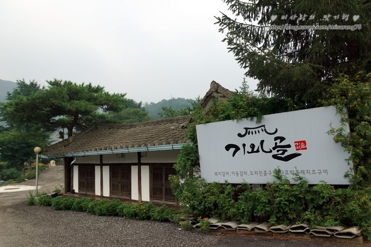 포천 광릉수목원맛집 100년전통 기와집 오리진흙구이 기와골 포천 지역 추천맛집 기와골 후기