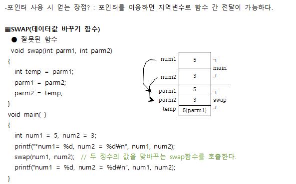 C언어swap함수 2차원 배열 2차원 포인터 동적할당 네이버 블로그