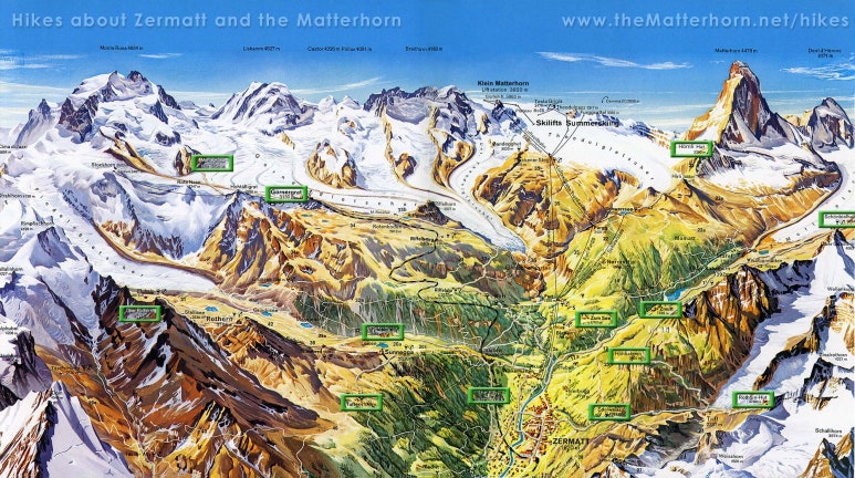 체르마트 지도zermatt Map 마테호른 여행 스키장 정보 인터라켄 고르너그라트 네이버 블로그