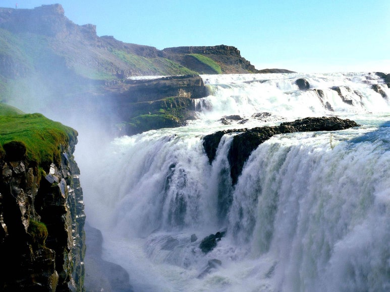 아이슬란드 골든서클 ① 굴포스 폭포gullfoss 네이버 블로그