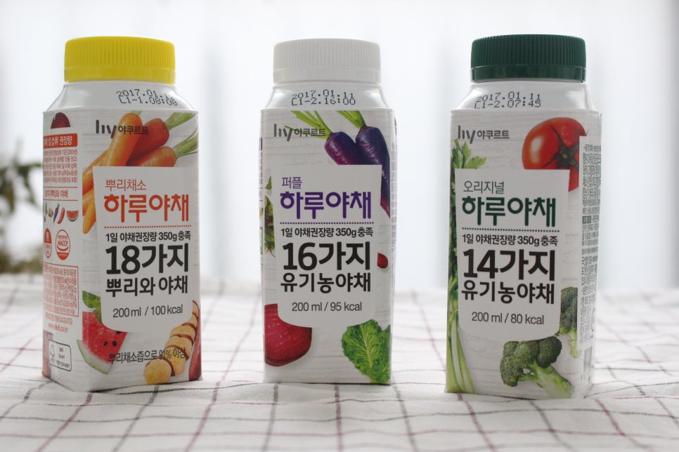 야쿠르트 하루야채로 일일 야채권장량 채우고 있어요 네이버 블로그