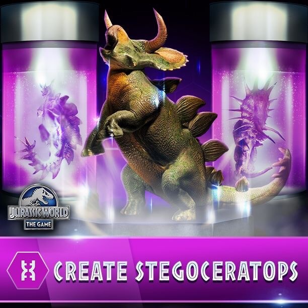 Jurassic World : The Game - 쥬라기월드 더게임 Stegoceratops Hatch : 네이버 블로그
