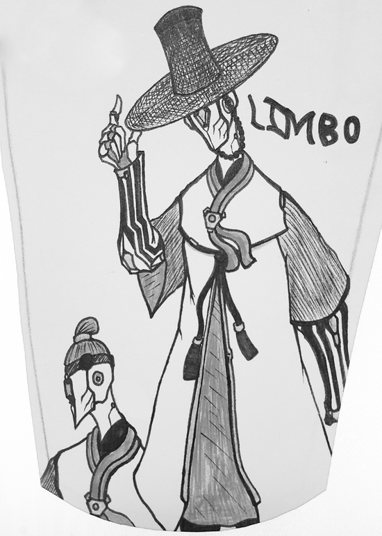 possible Limbo Deluxe skin Fan art: 'kim-sun-be - Fan Art - Warframe Forums